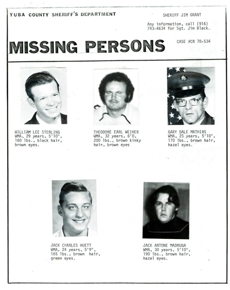 The Mysterious Case of the Yuba County Five